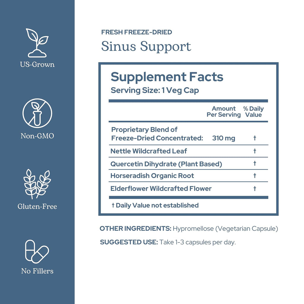 natural nettle supplement for sinus relief