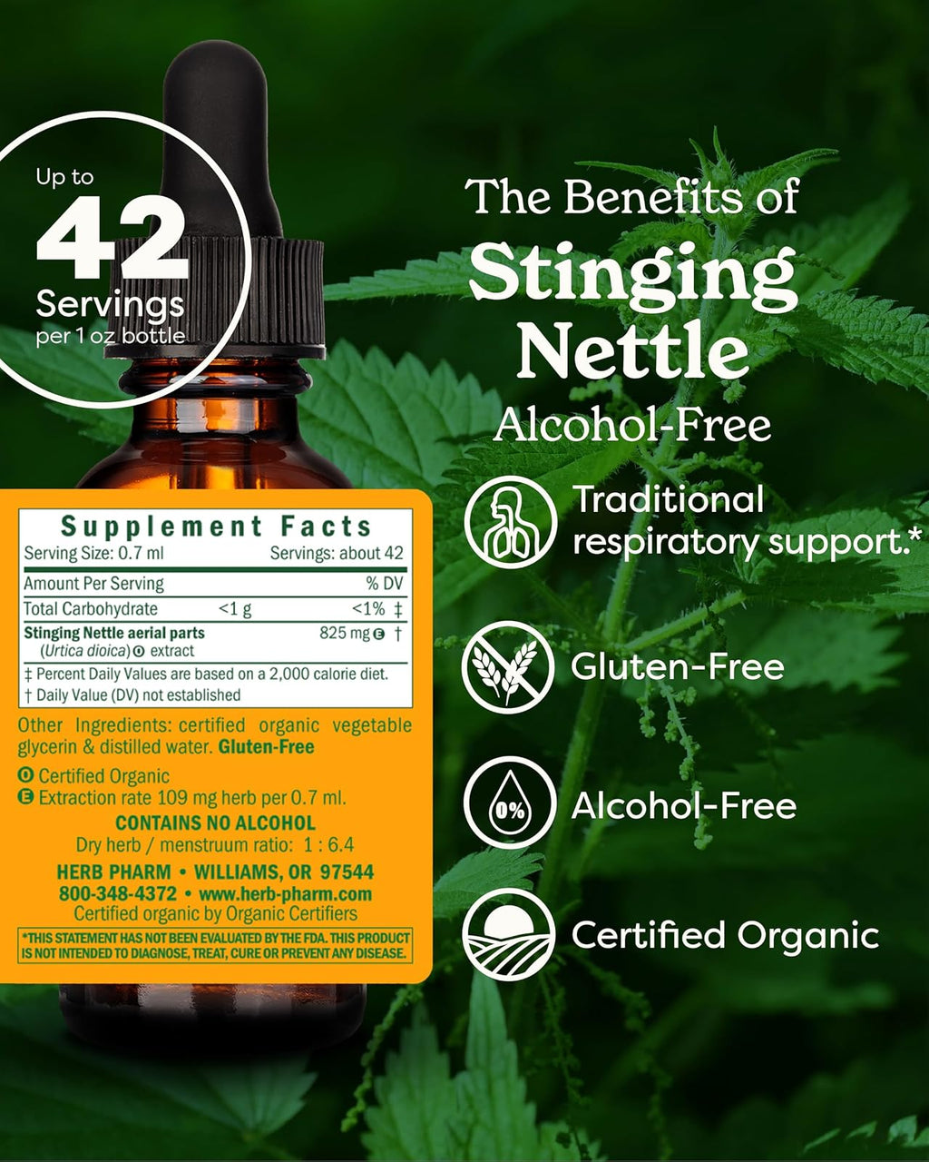 natural nettle supplement for wellness