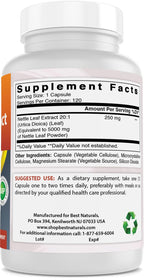 natural nettle supplement for wellness