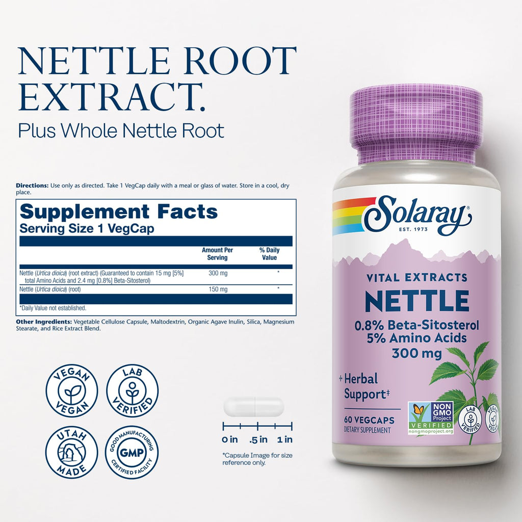 natural nettle supplement for wellness