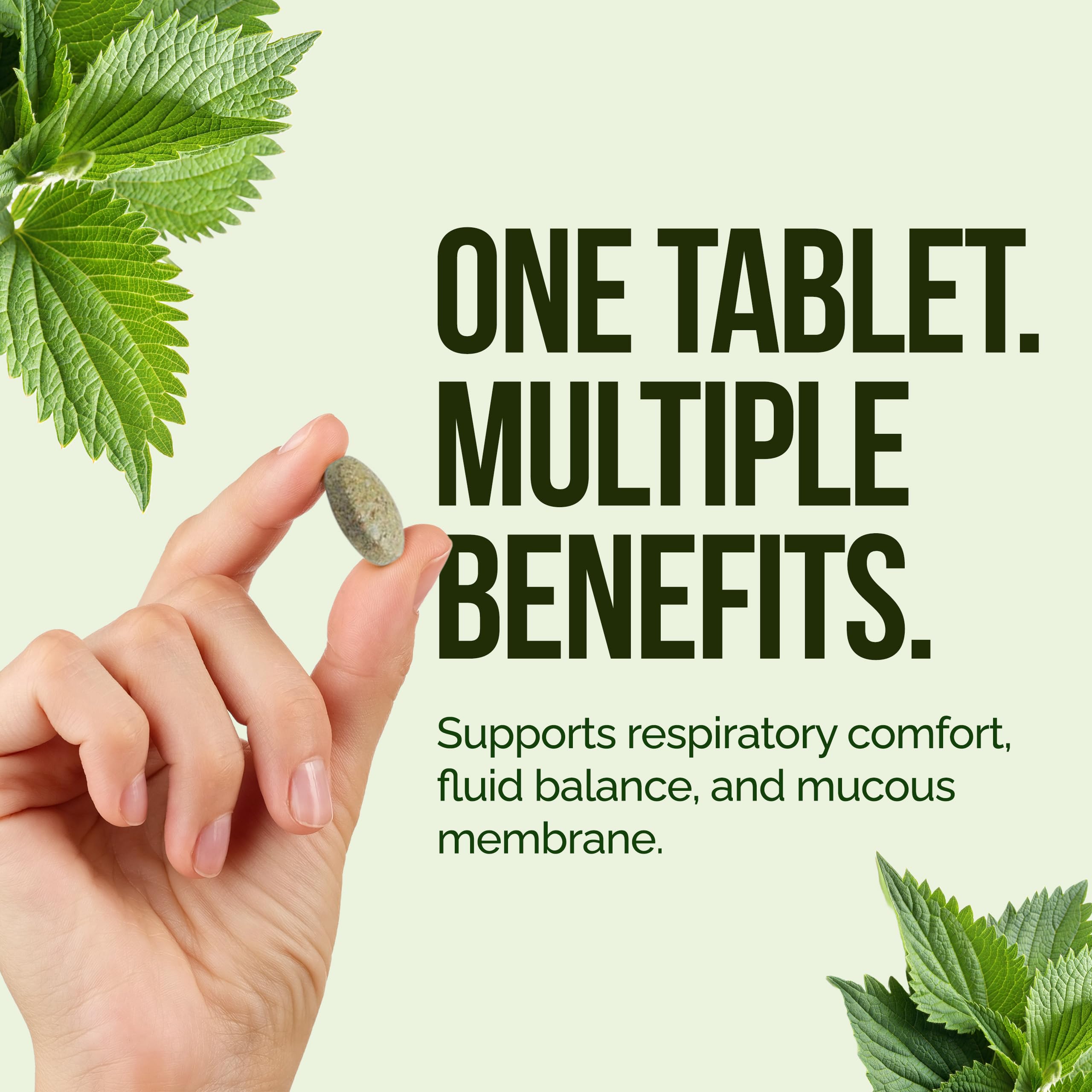 Natural nettle supplements for wellness