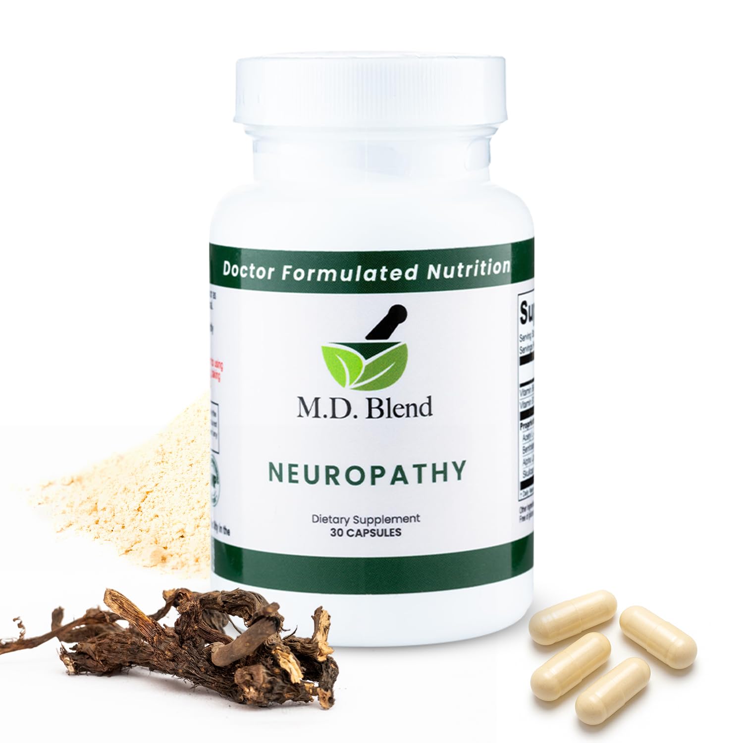 natural neuropathy support supplement capsules