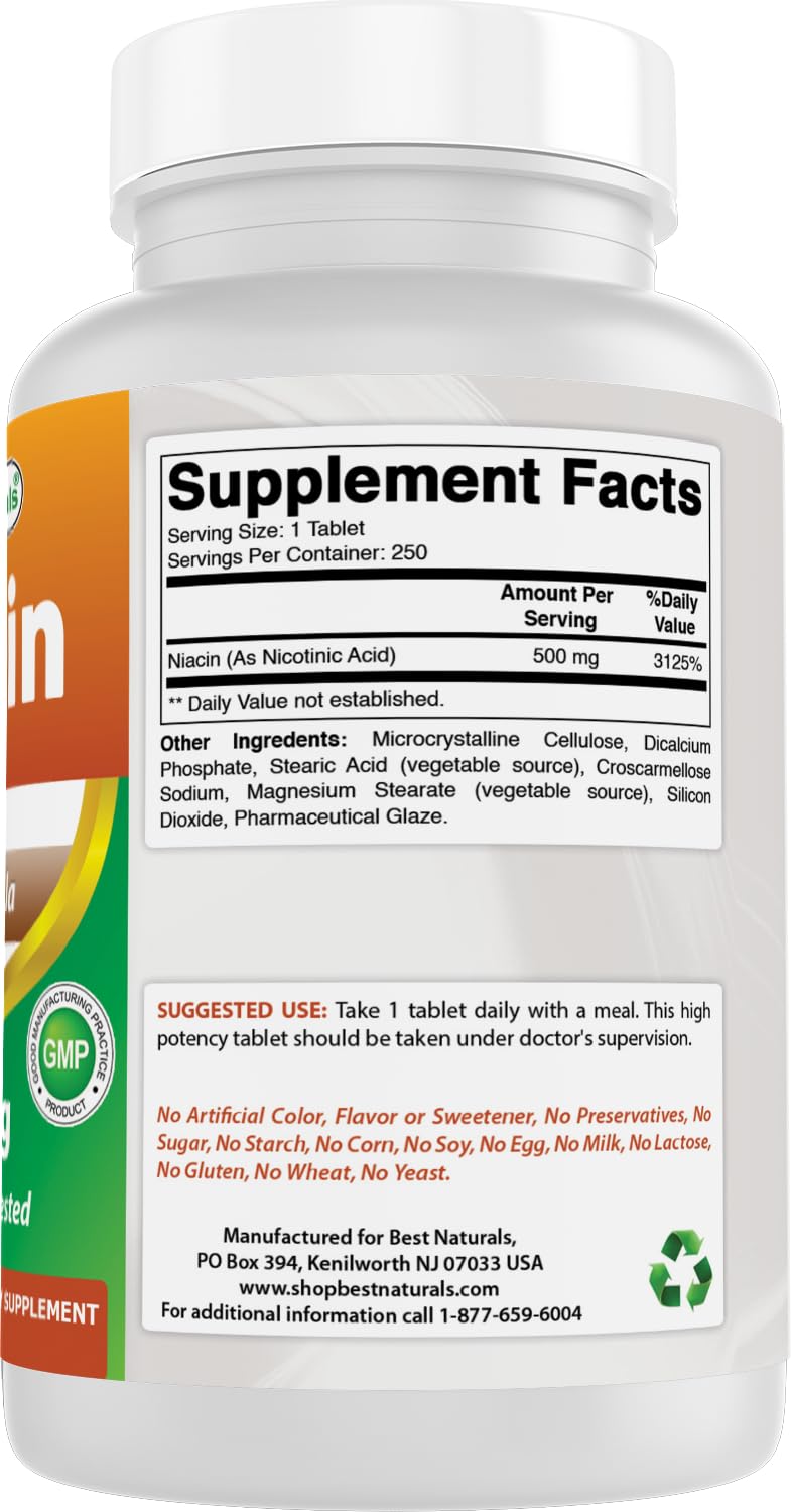 Natural Niacin for cholesterol management