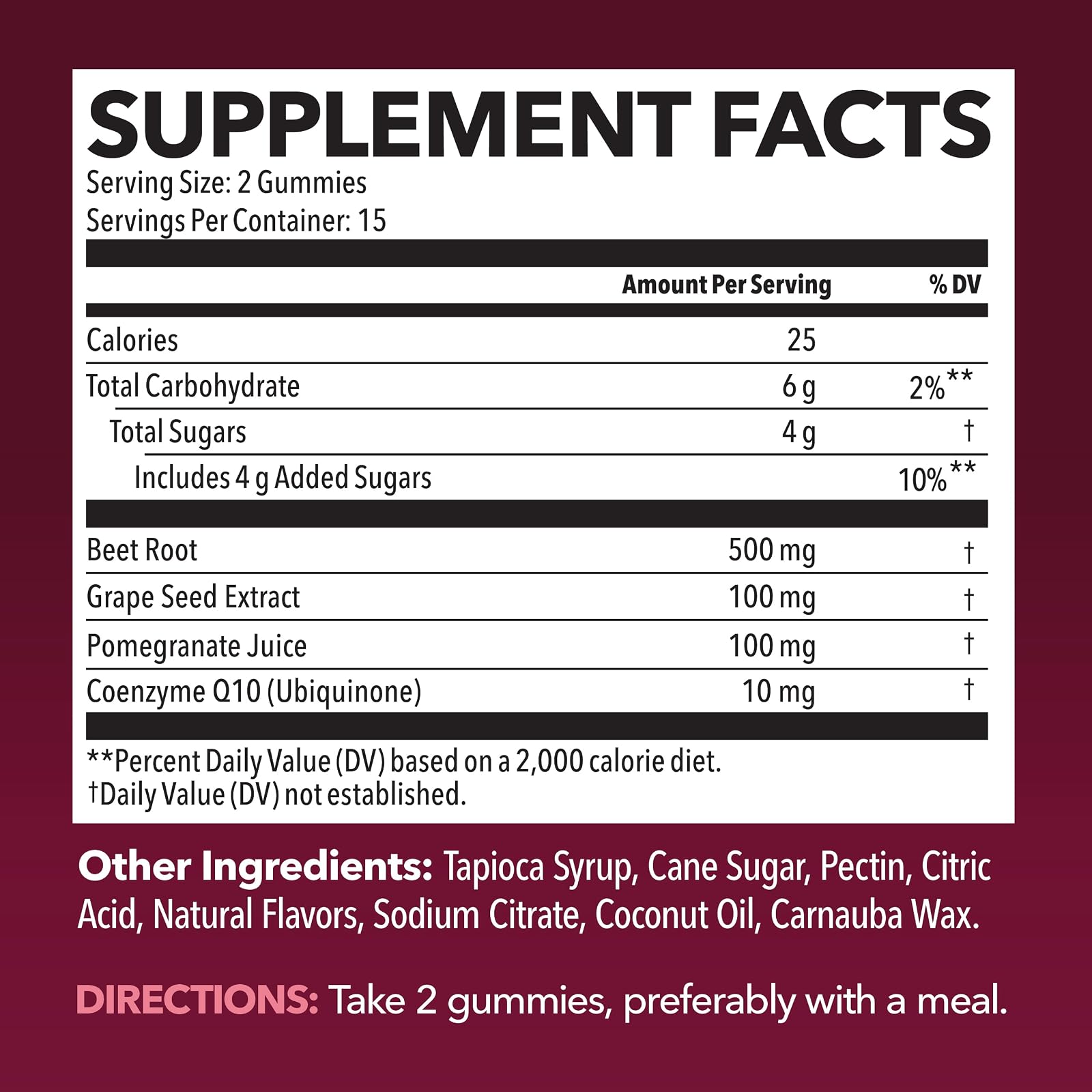 natural nitric oxide supplement