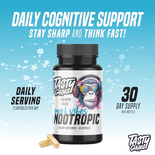 Natural nootropic for daily energy