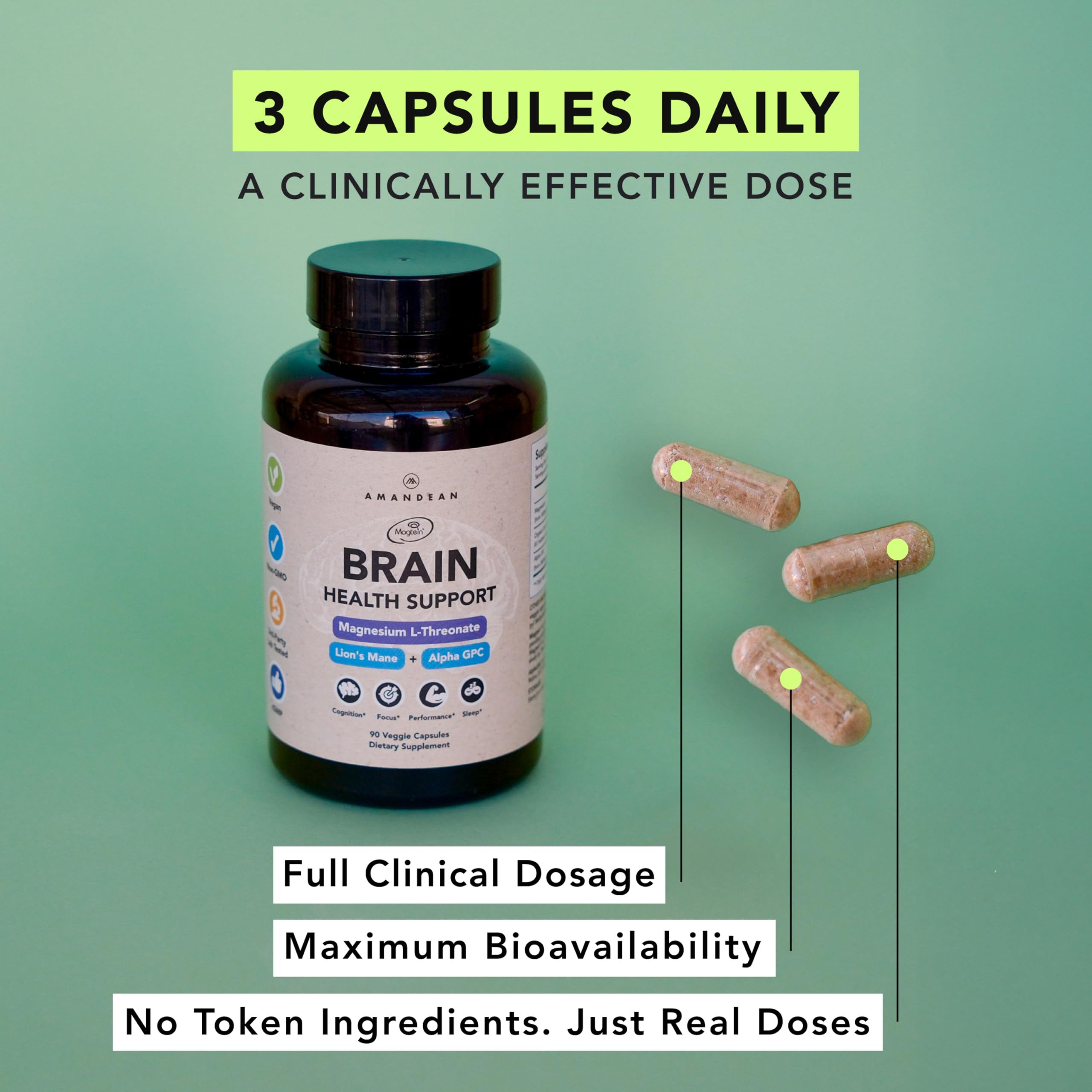 Natural nootropic for mental clarity