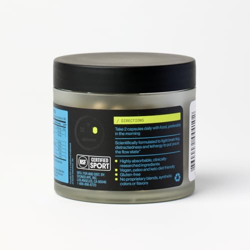 Natural nootropic for sustained focus