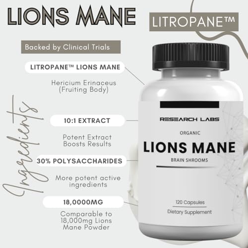 natural nootropic mushroom capsules