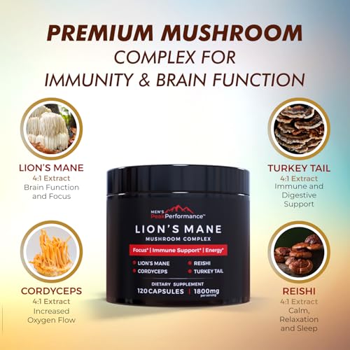 Natural nootropic mushrooms for cognitive health