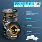 Natural nootropic pouches for productivity