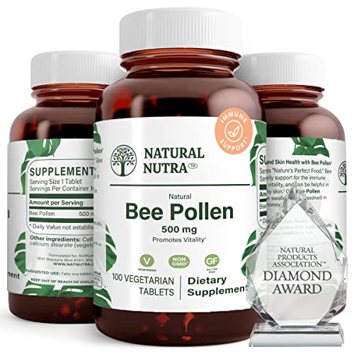 Natural Nutra bee pollen tablets