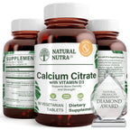 Natural Nutra calcium citrate tablets