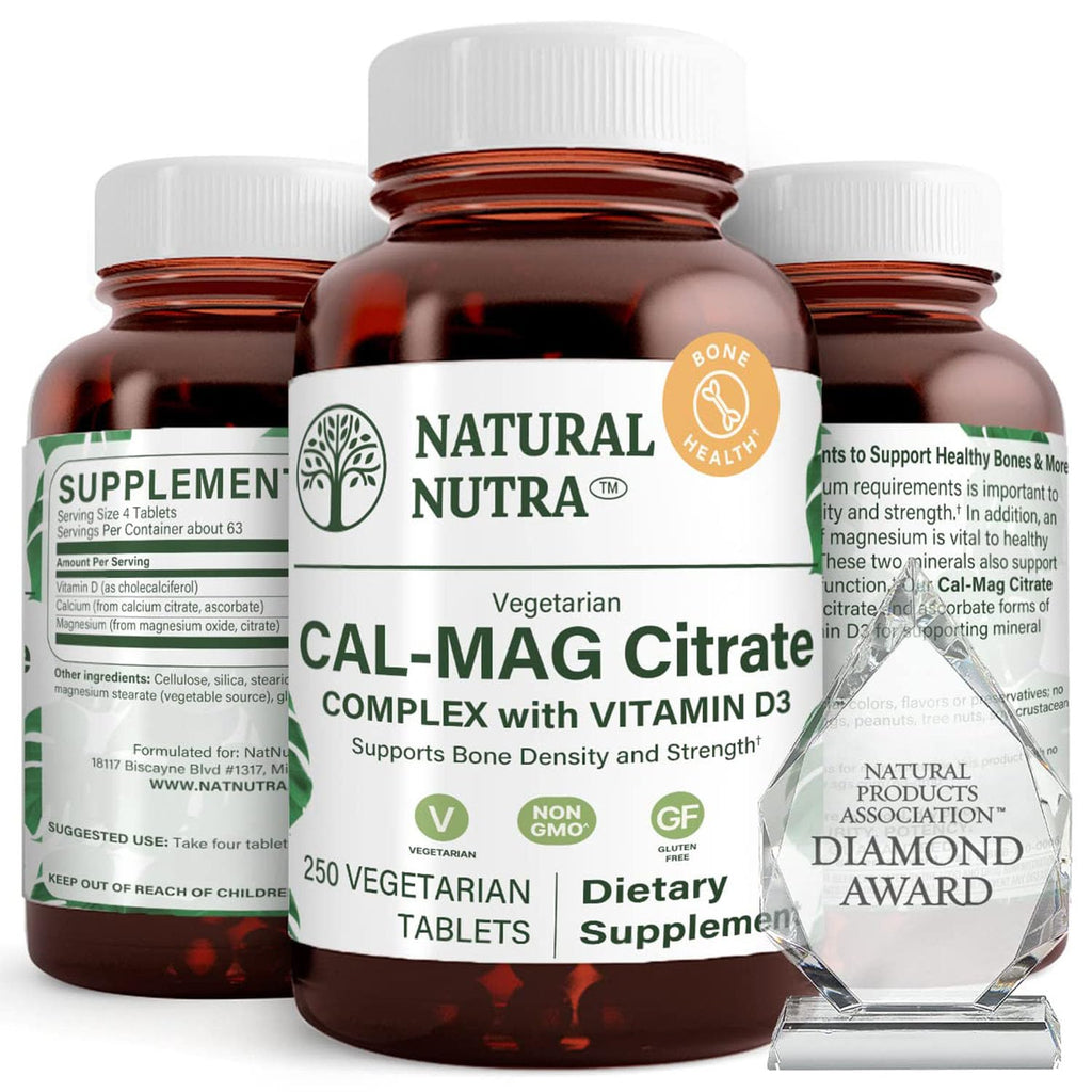 Natural Nutra calcium citrate tablets