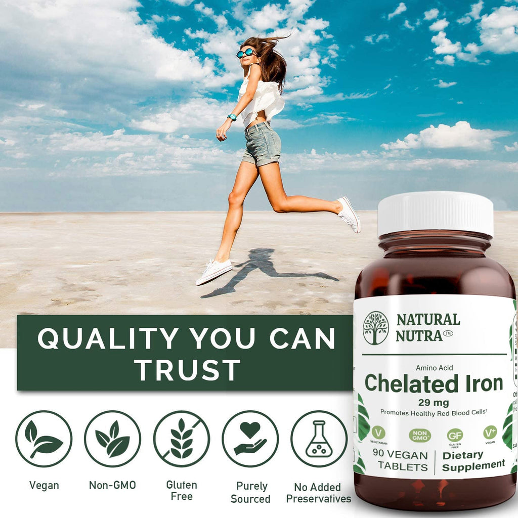 Natural Nutra iron for energy support