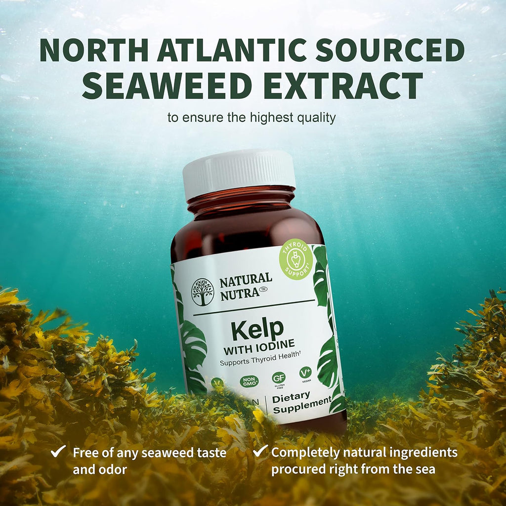 Natural Nutra kelp iodine benefits
