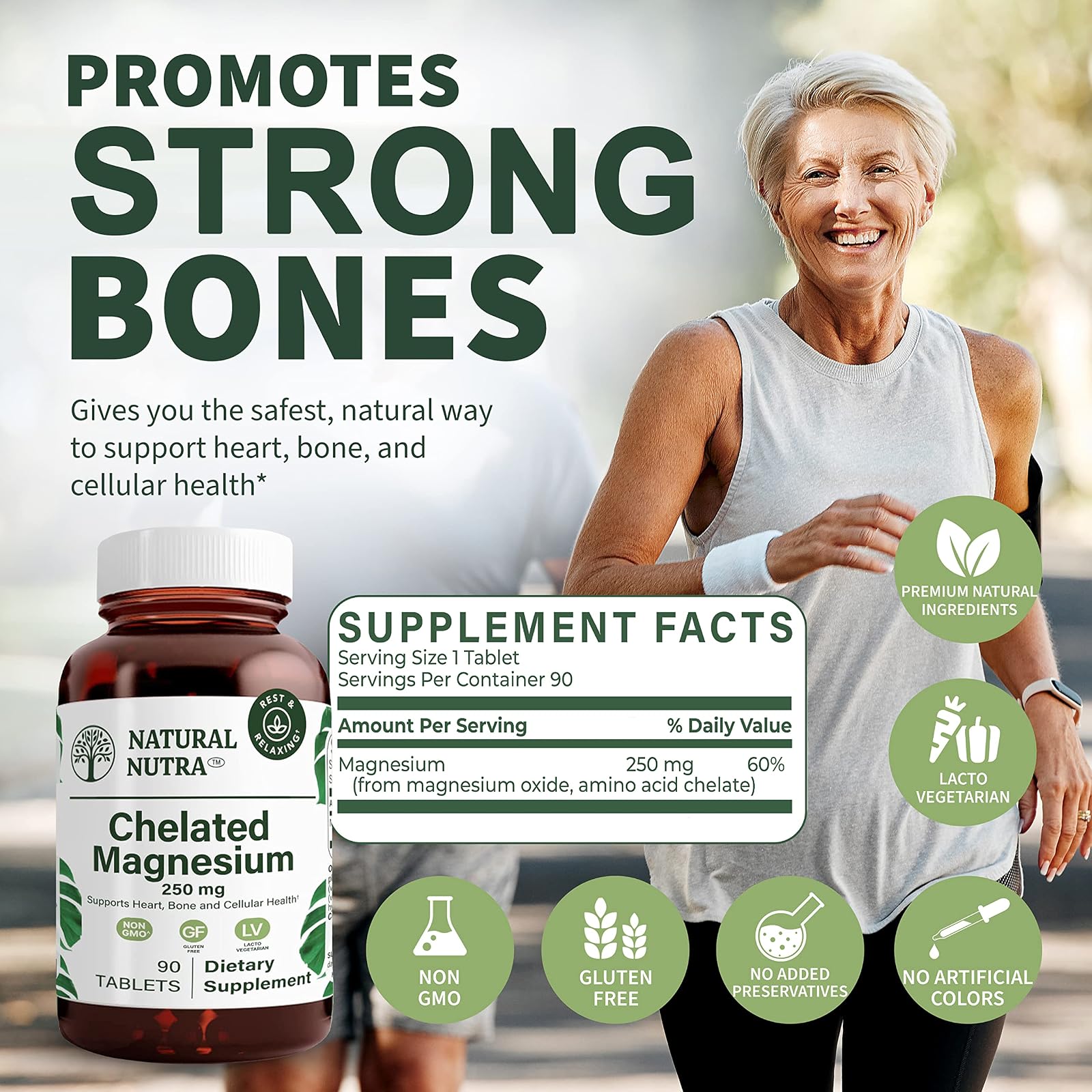 Natural Nutra magnesium for daily wellness