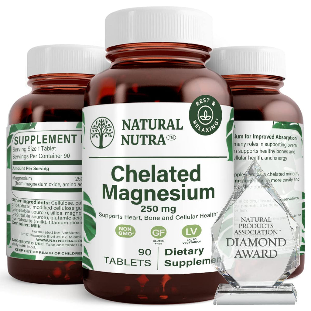 Natural Nutra magnesium oxide tablets