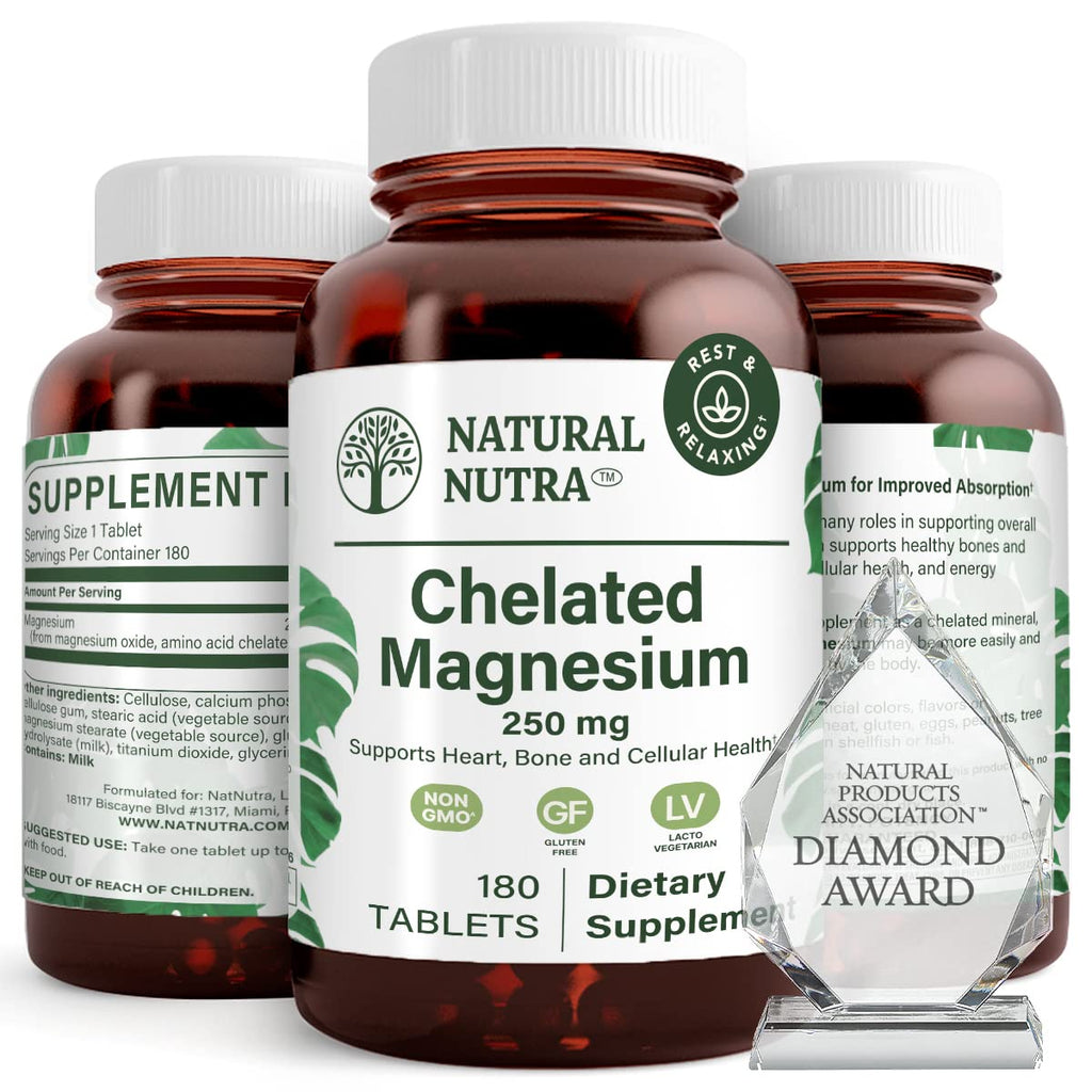 Natural Nutra magnesium oxide tablets