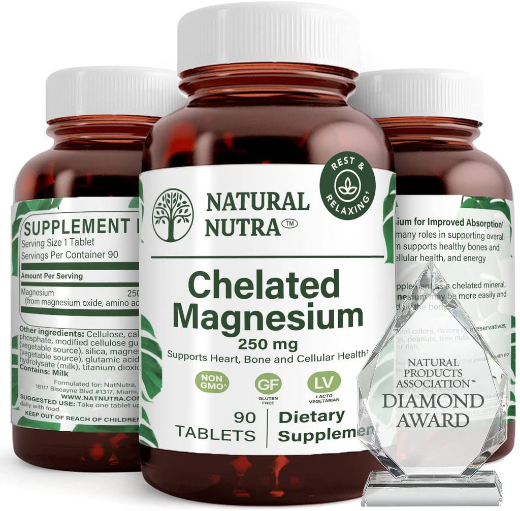 Natural Nutra magnesium oxide tablets