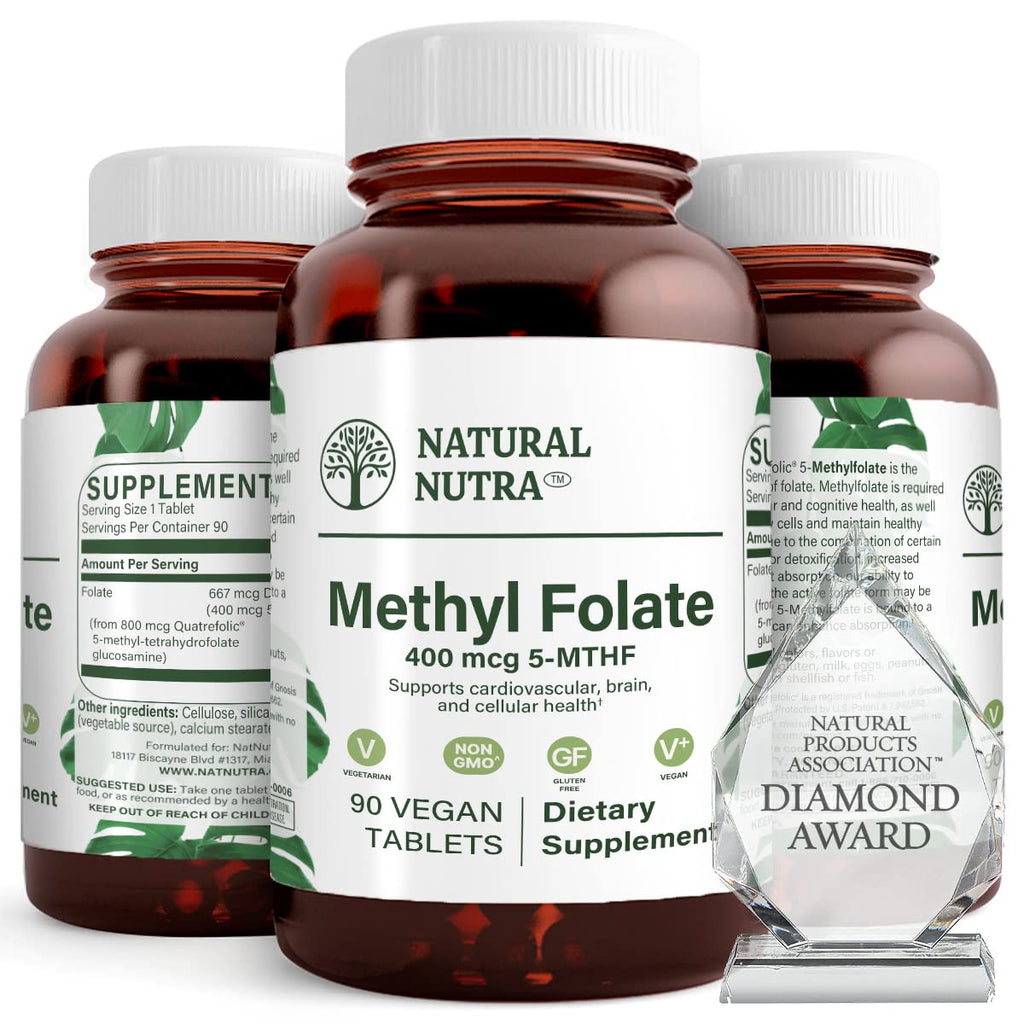 Natural Nutra methyl folate supplement