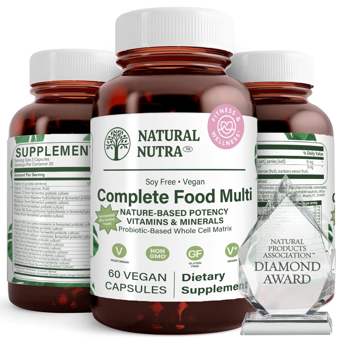 Natural Nutra multivitamins for daily health