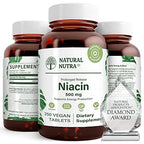 Natural Nutra Niacin 500 mg tablets