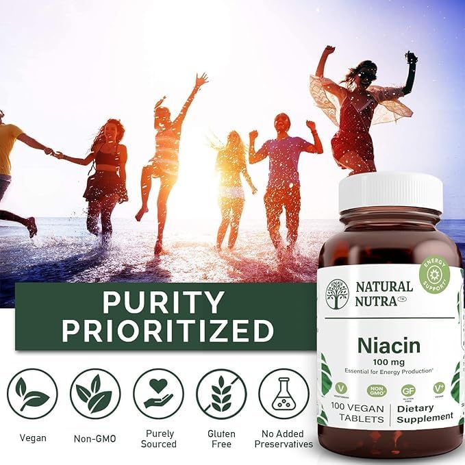 Natural Nutra Niacin for skin health