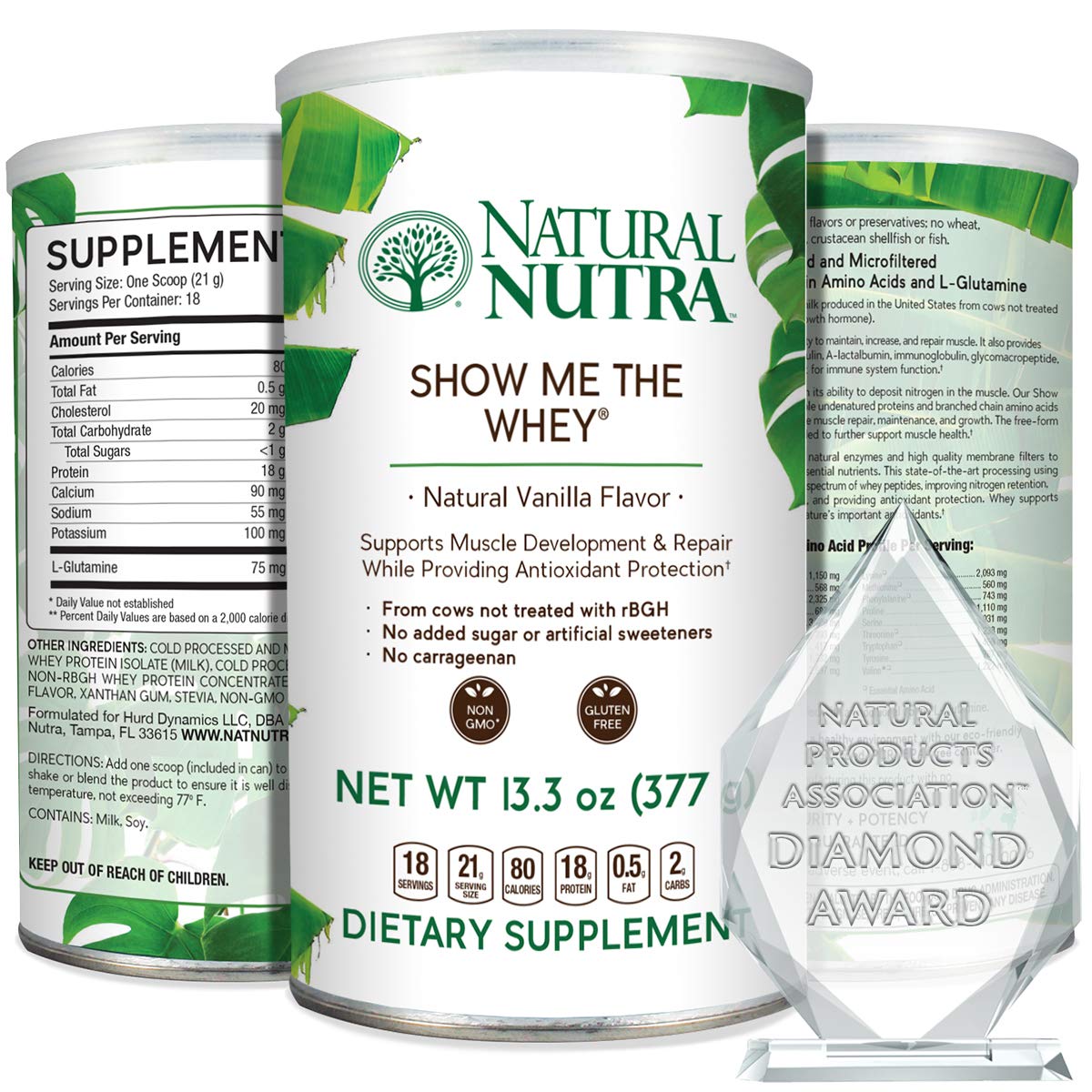 Natural Nutra organic soy protein powder