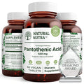 Natural Nutra Pantothenic Acid benefits