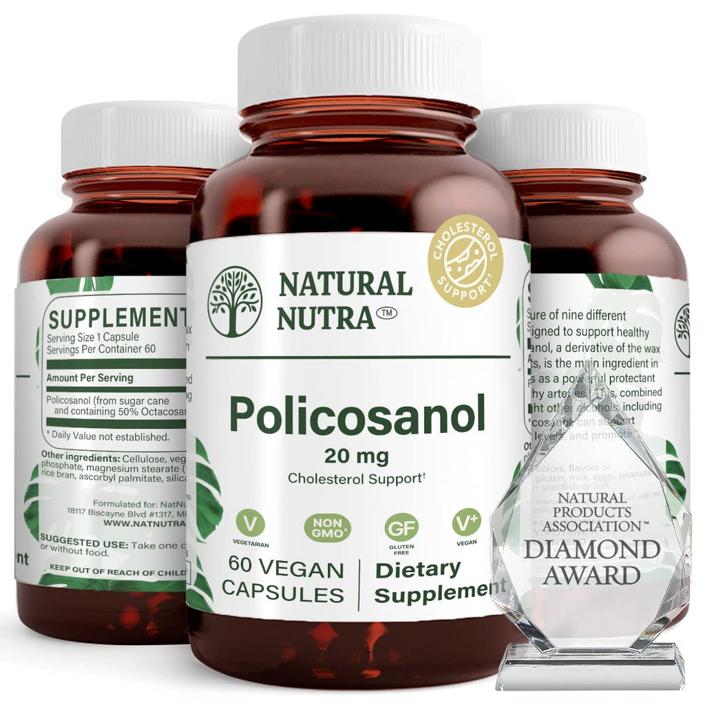 Natural Nutra Policosanol vegan capsules