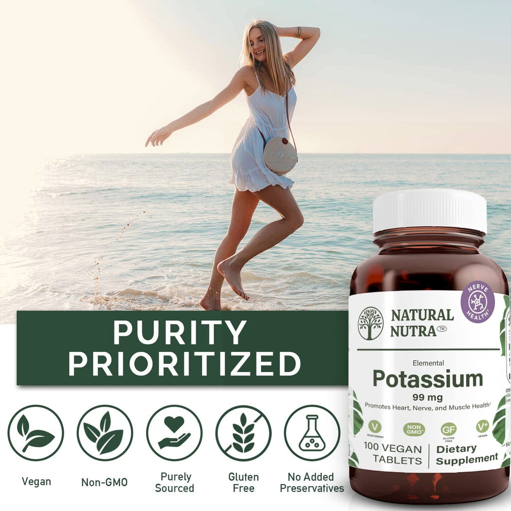 natural nutra potassium for muscle function