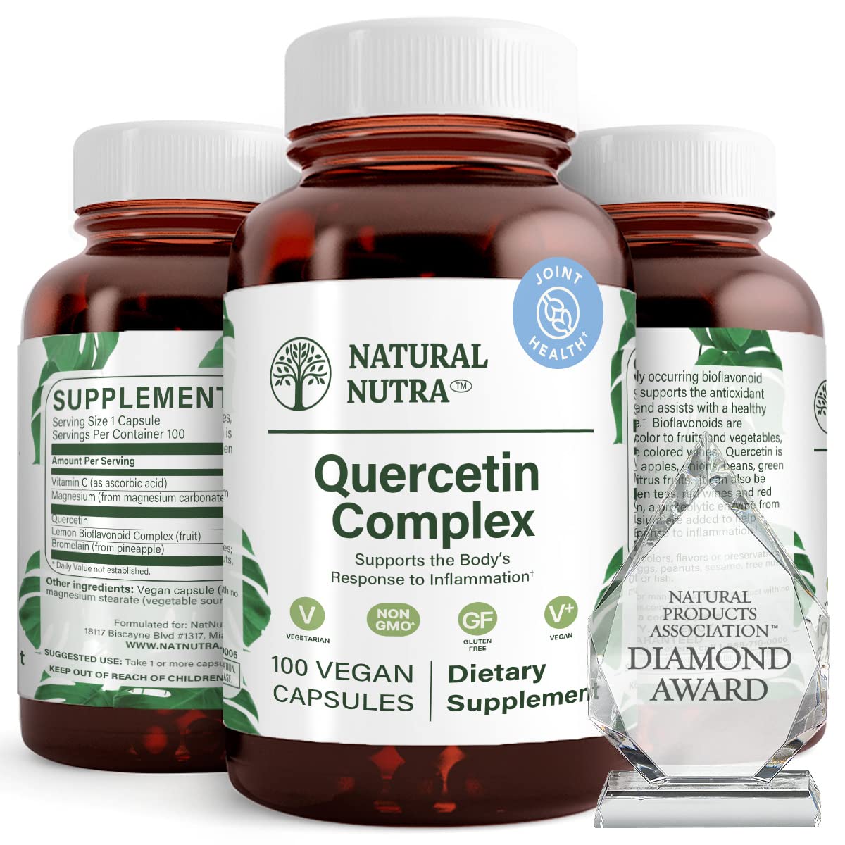 Natural Nutra Quercetin Complex capsules