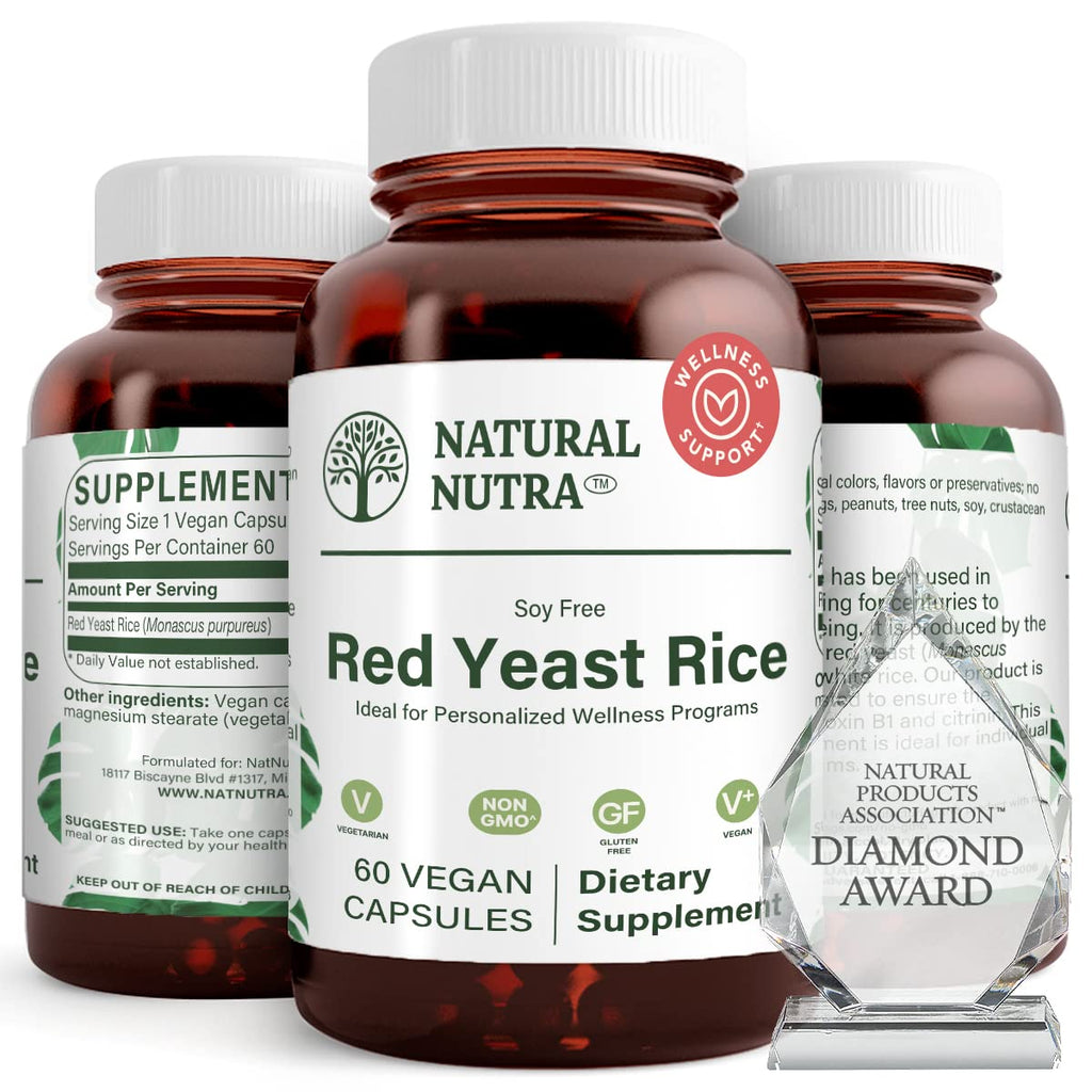 Natural Nutra Red Yeast Rice capsules