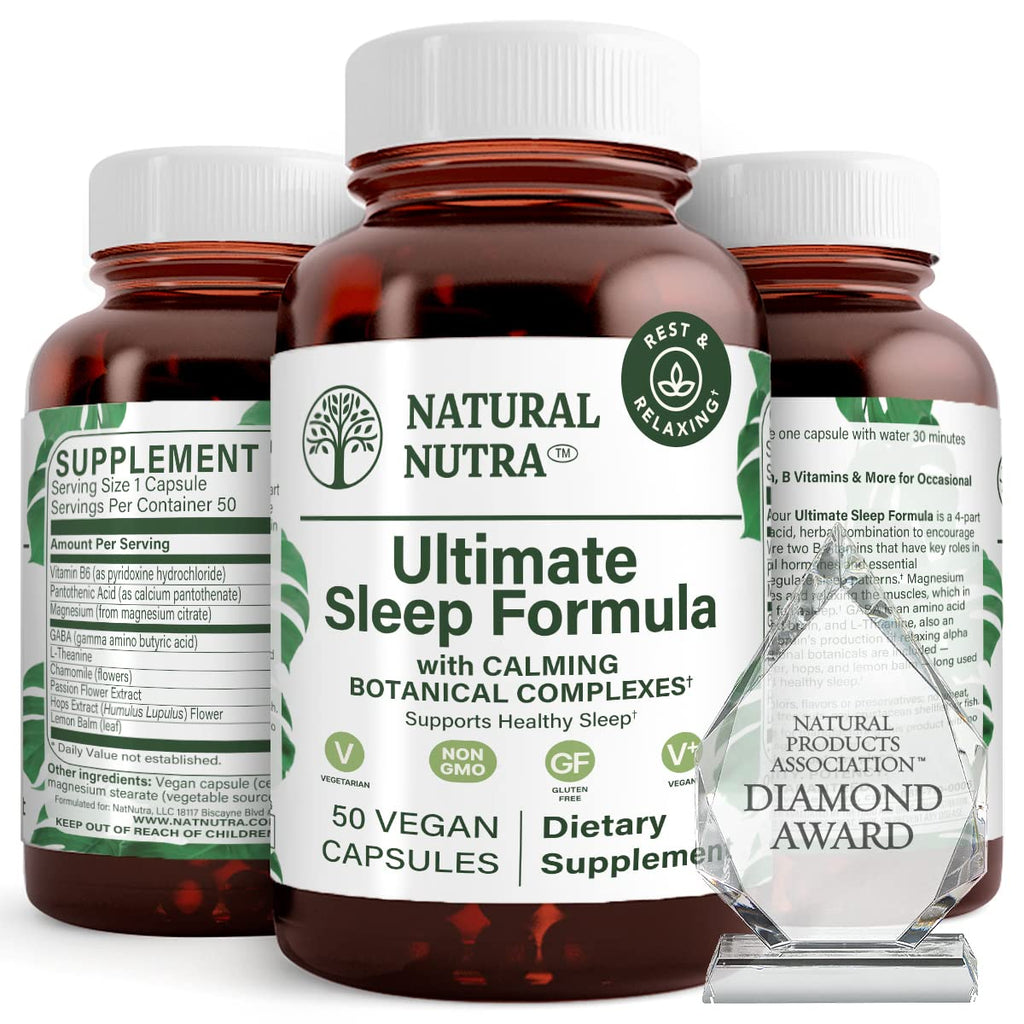 Natural Nutra sleep support capsules