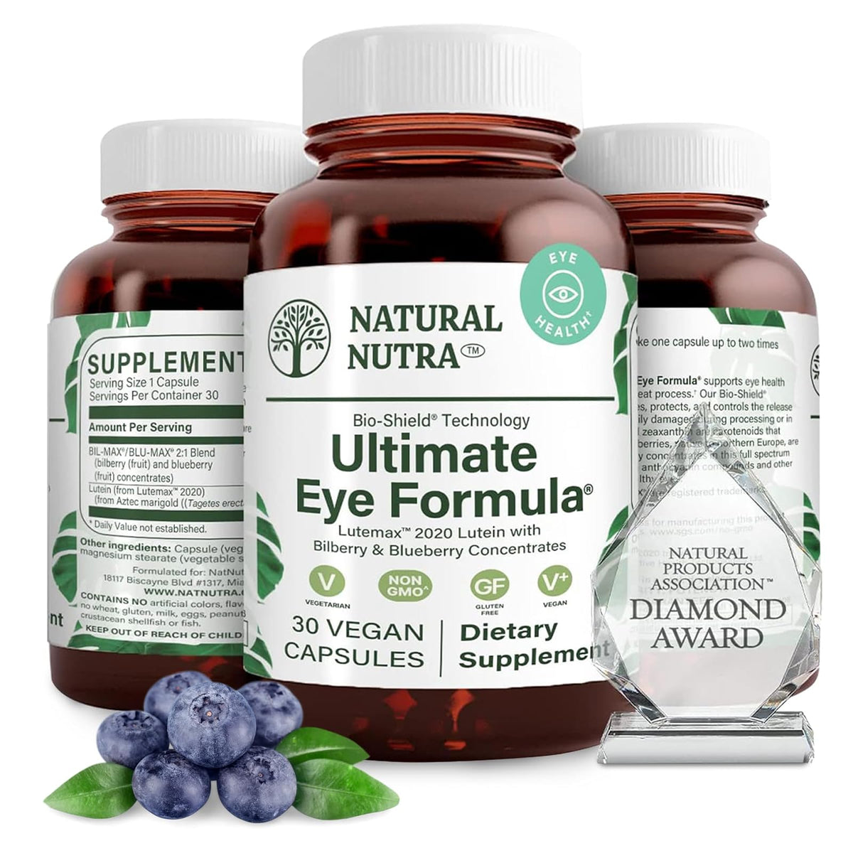 Natural Nutra Ultimate Eye Health capsules