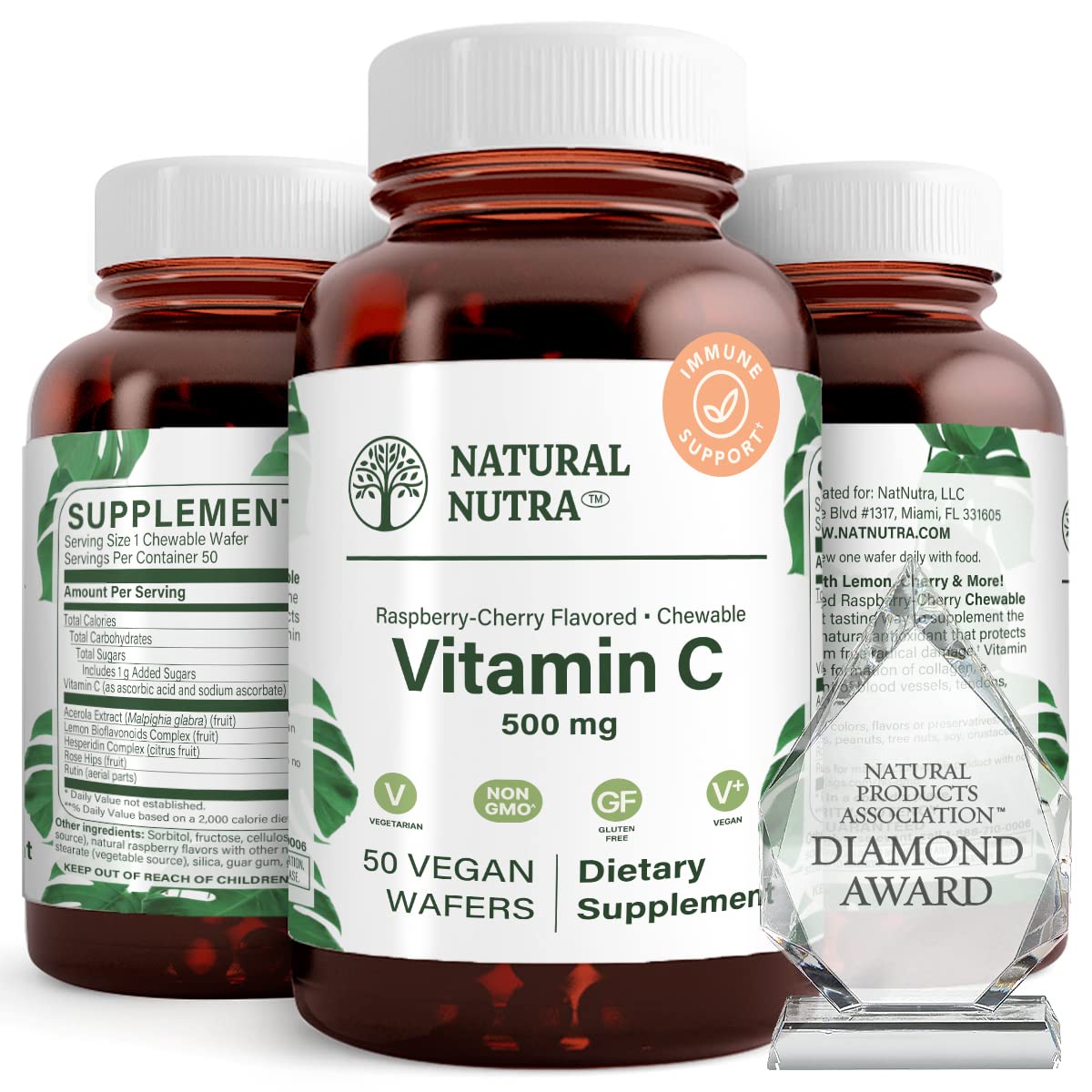 Natural Nutra vitamin C wafers