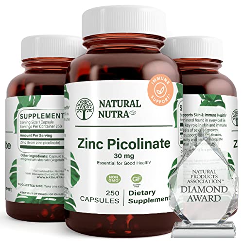 Natural Nutra zinc picolinate capsules