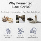 Natural odorless garlic supplement