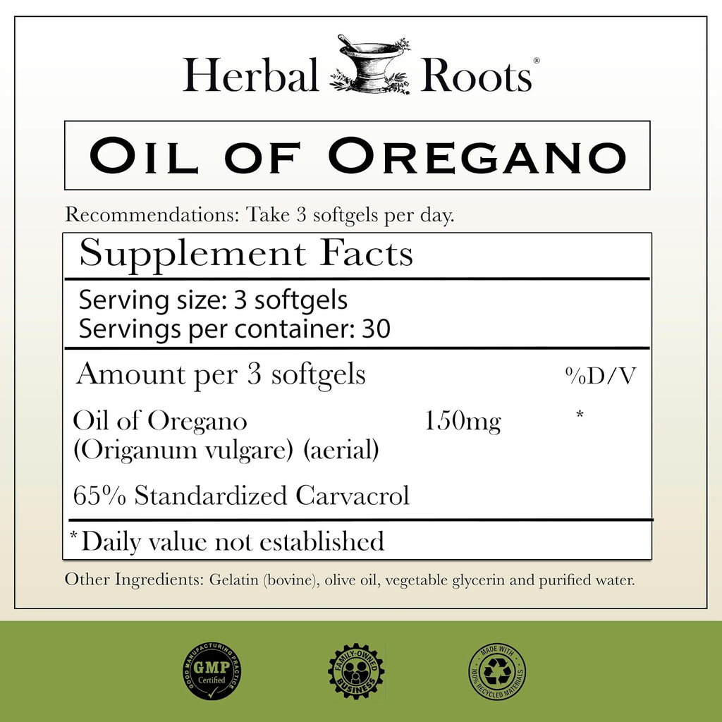 natural oil of oregano benefits