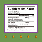 natural oil of oregano softgels