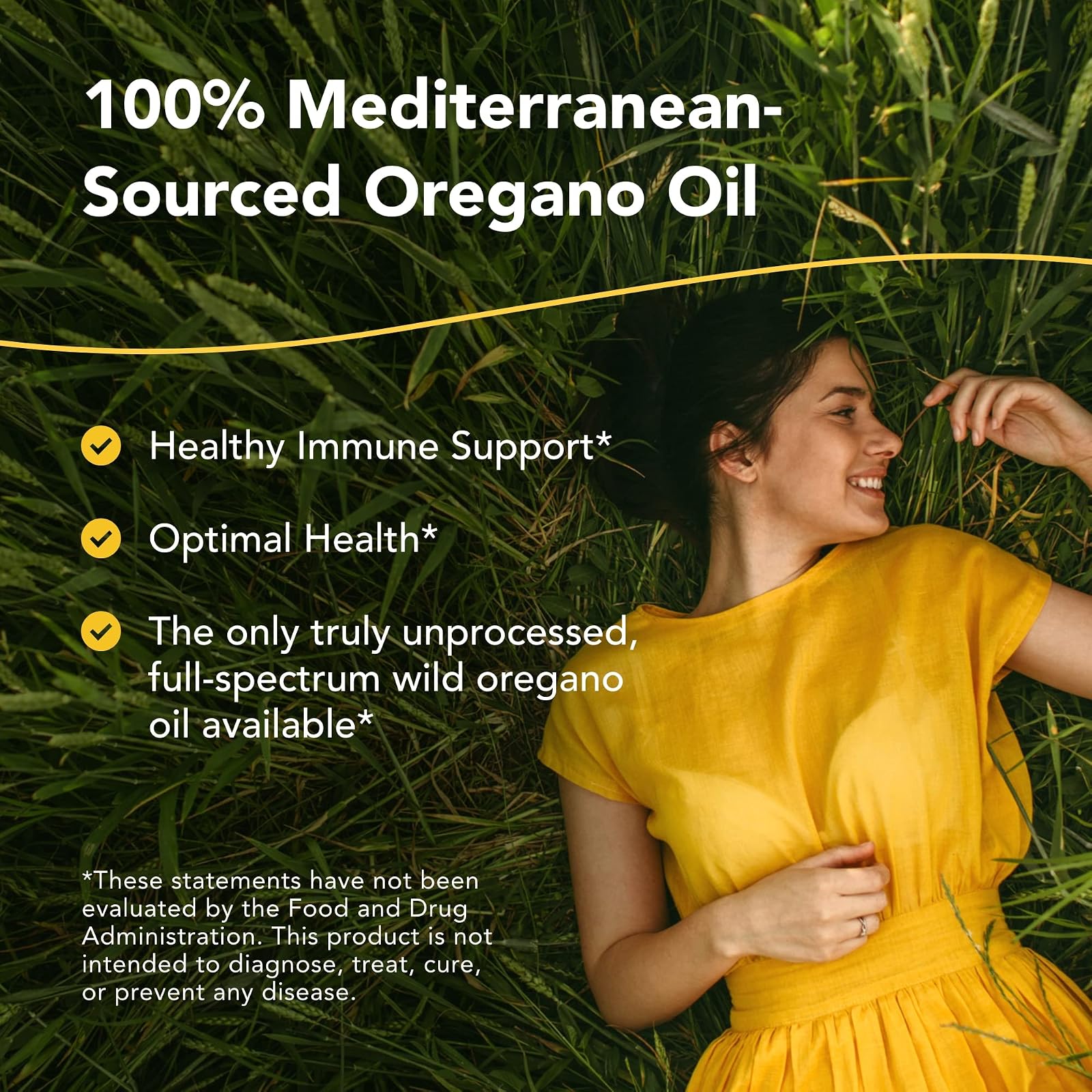 natural oil of oregano supplement