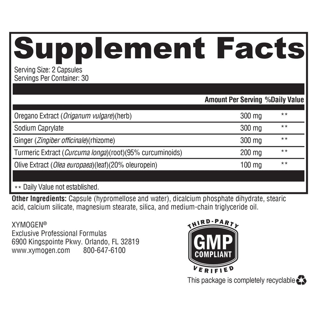 natural oil of oregano supplement