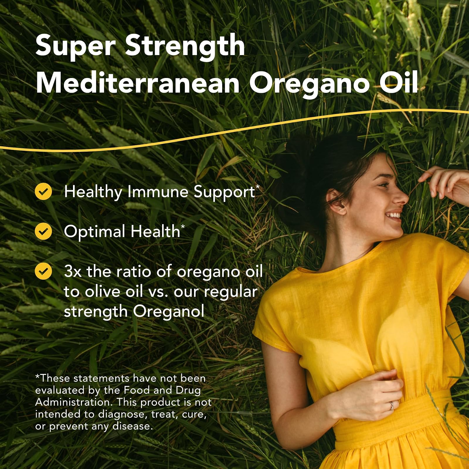 natural oil of oregano supplement
