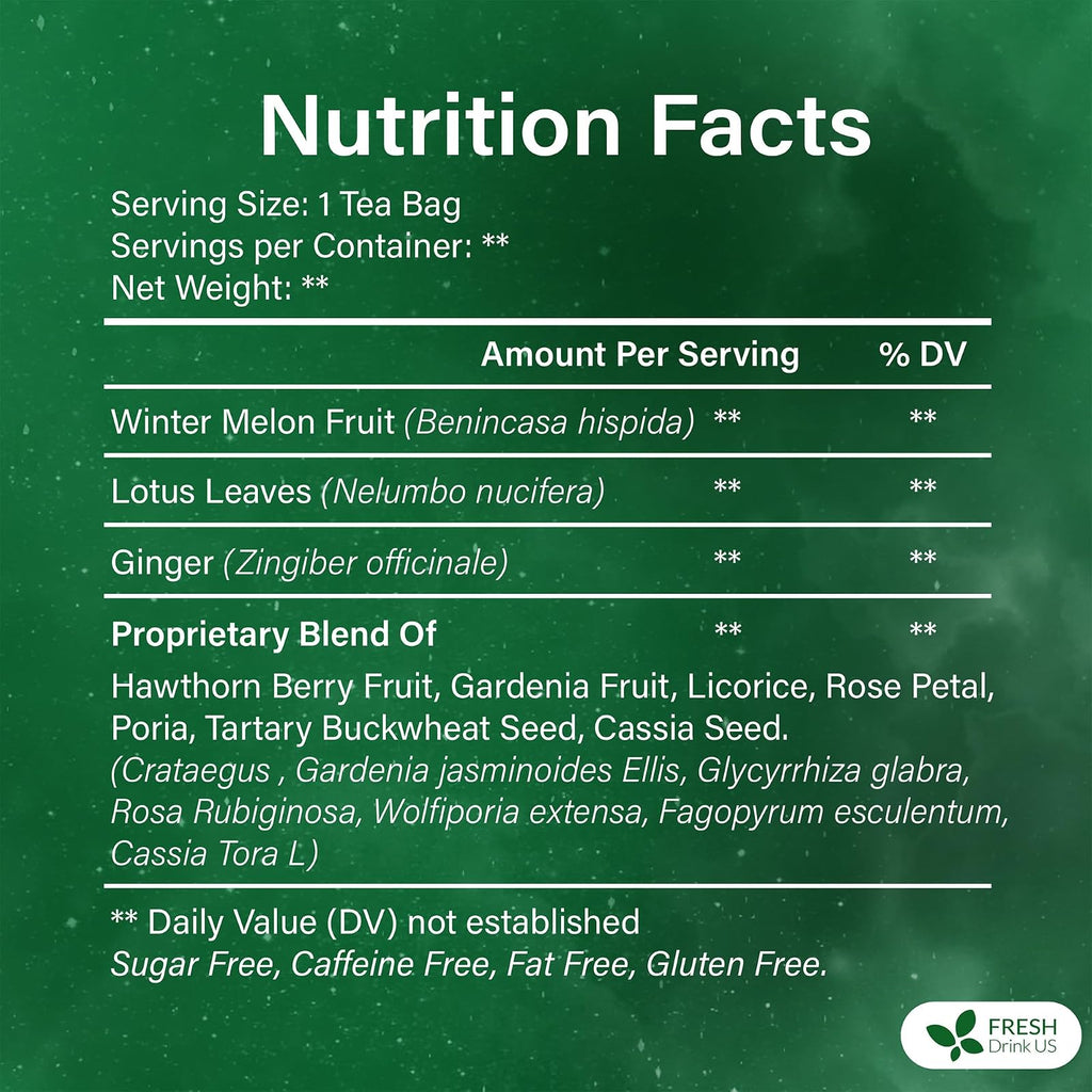 natural oil-reducing tea blend