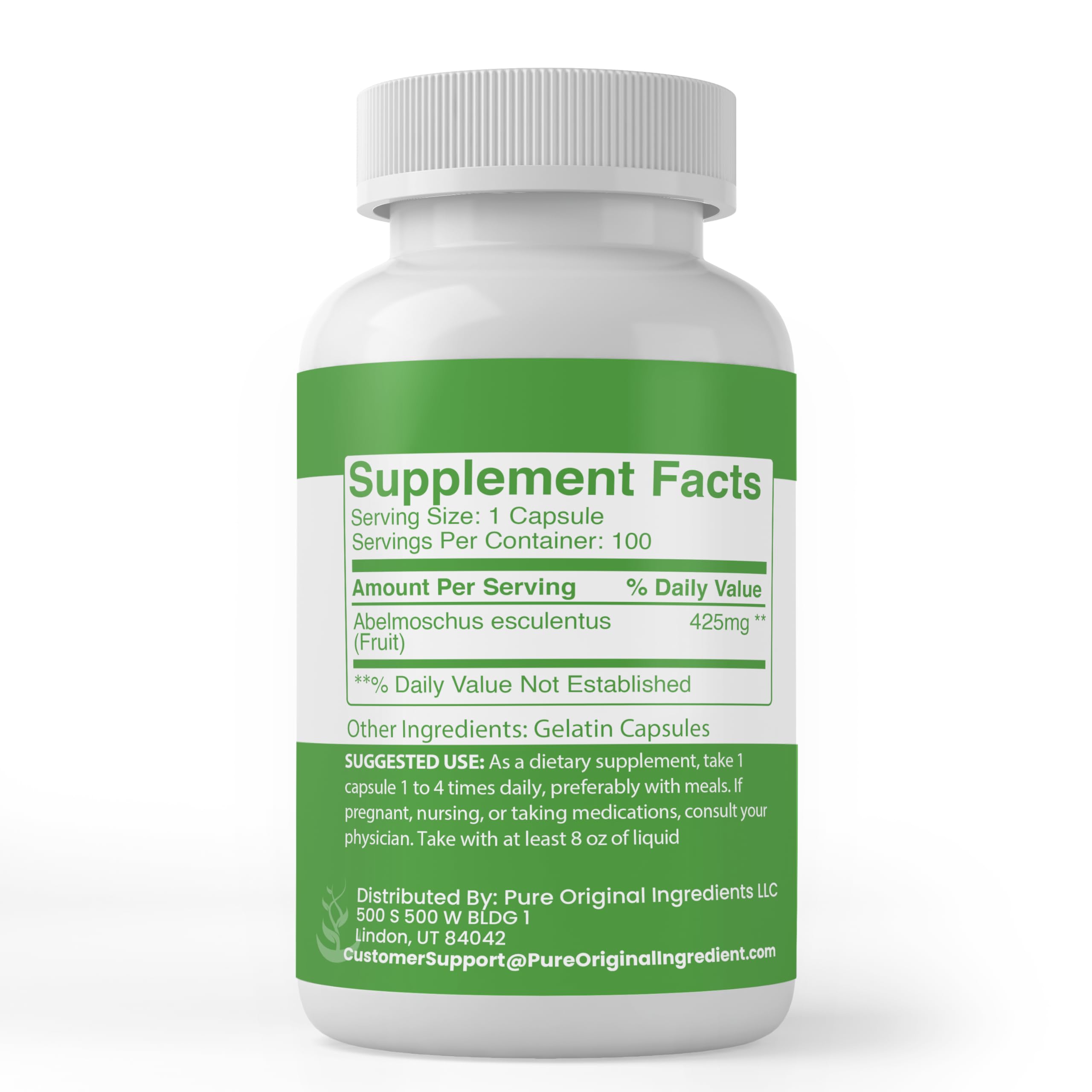 natural okra supplement benefits