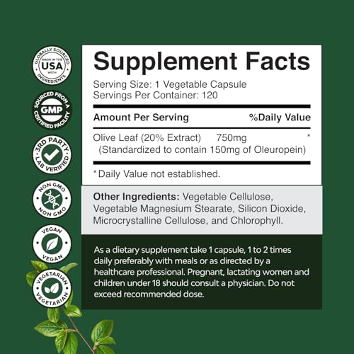 natural olive leaf extract benefits