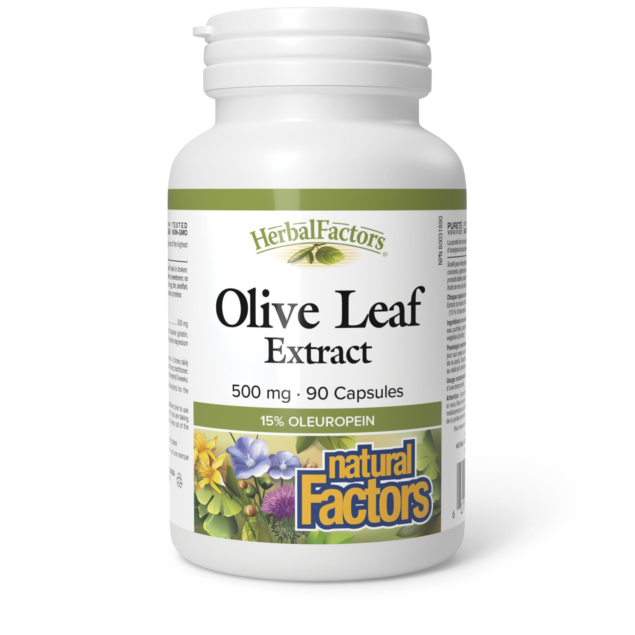 natural olive leaf extract capsules