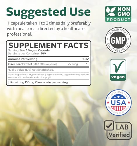 natural olive leaf health benefits