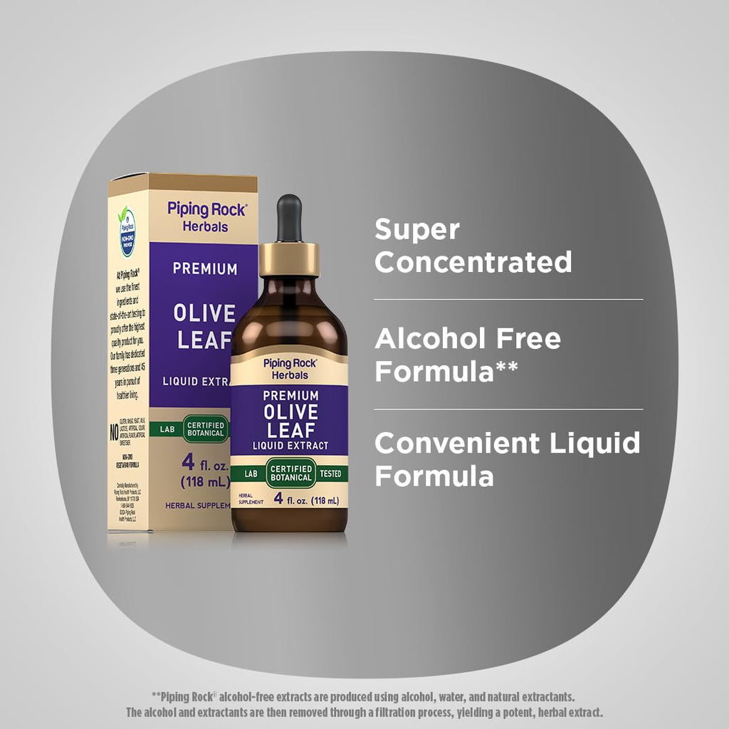 natural olive leaf health support