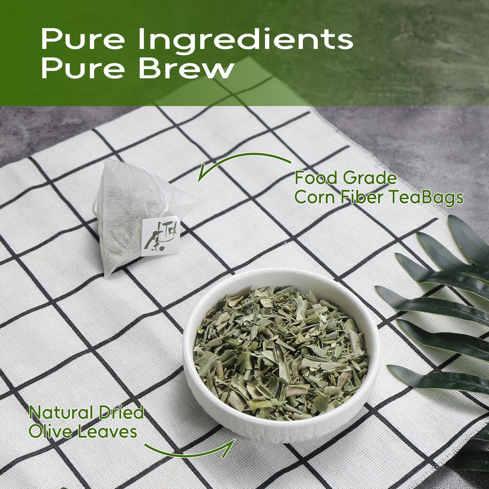 natural olive leaf infusion